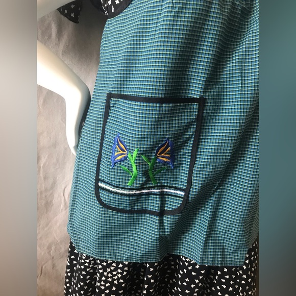 unbranded | Kitchen | Traditional Mexican Mandil Apron Embroidered ...